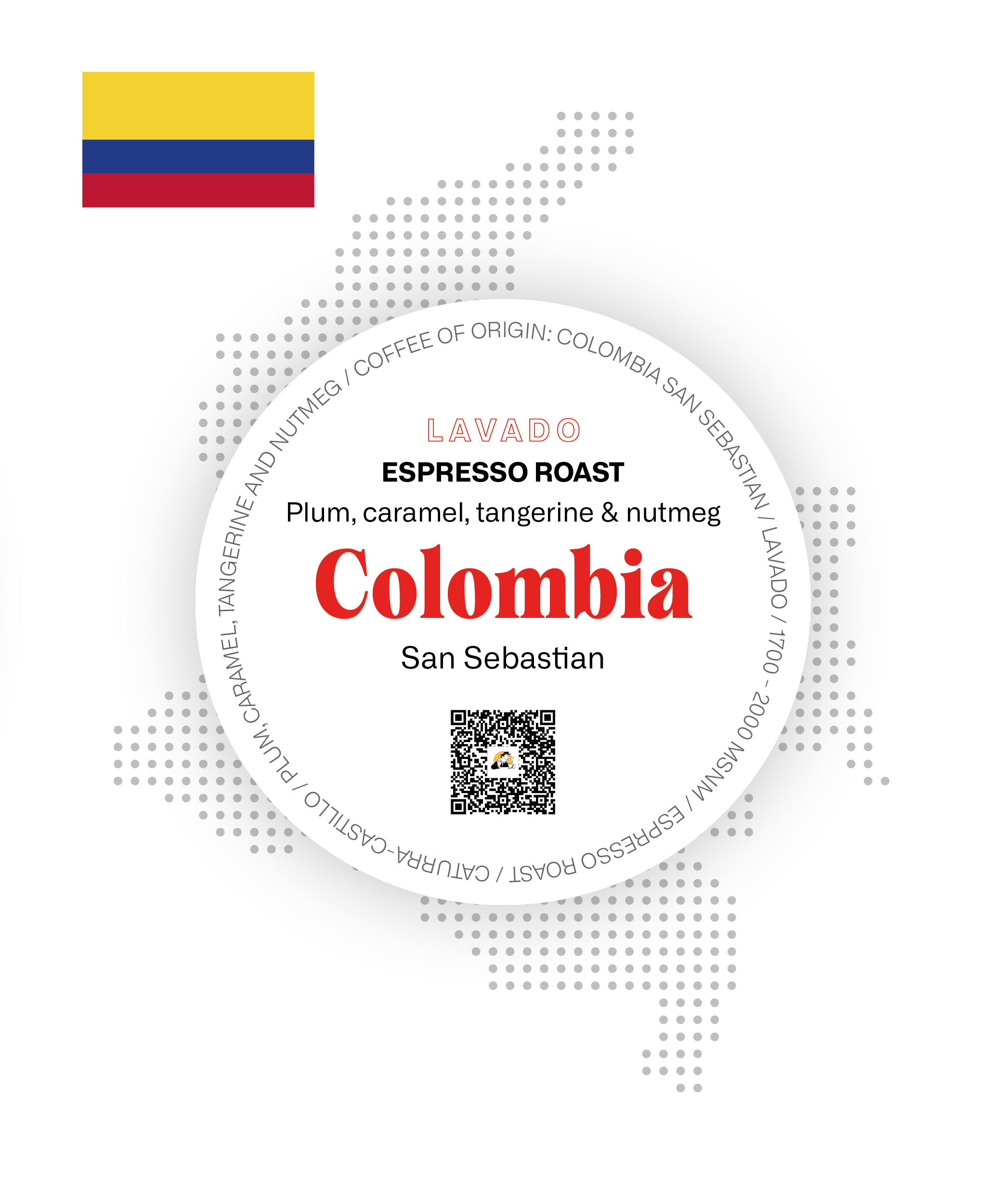 Colombia San Sebastian - Espresso Roast